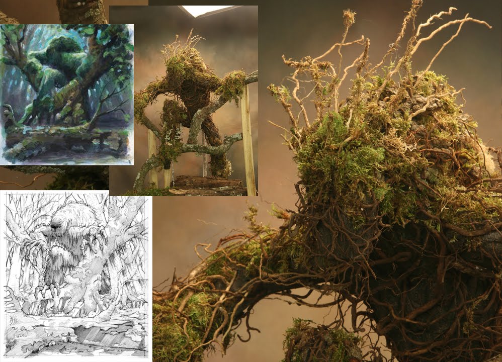 The Digital Plunge: tree creature model (part 5)