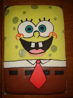 Cakes by Sheree: Spongebob Squarepants