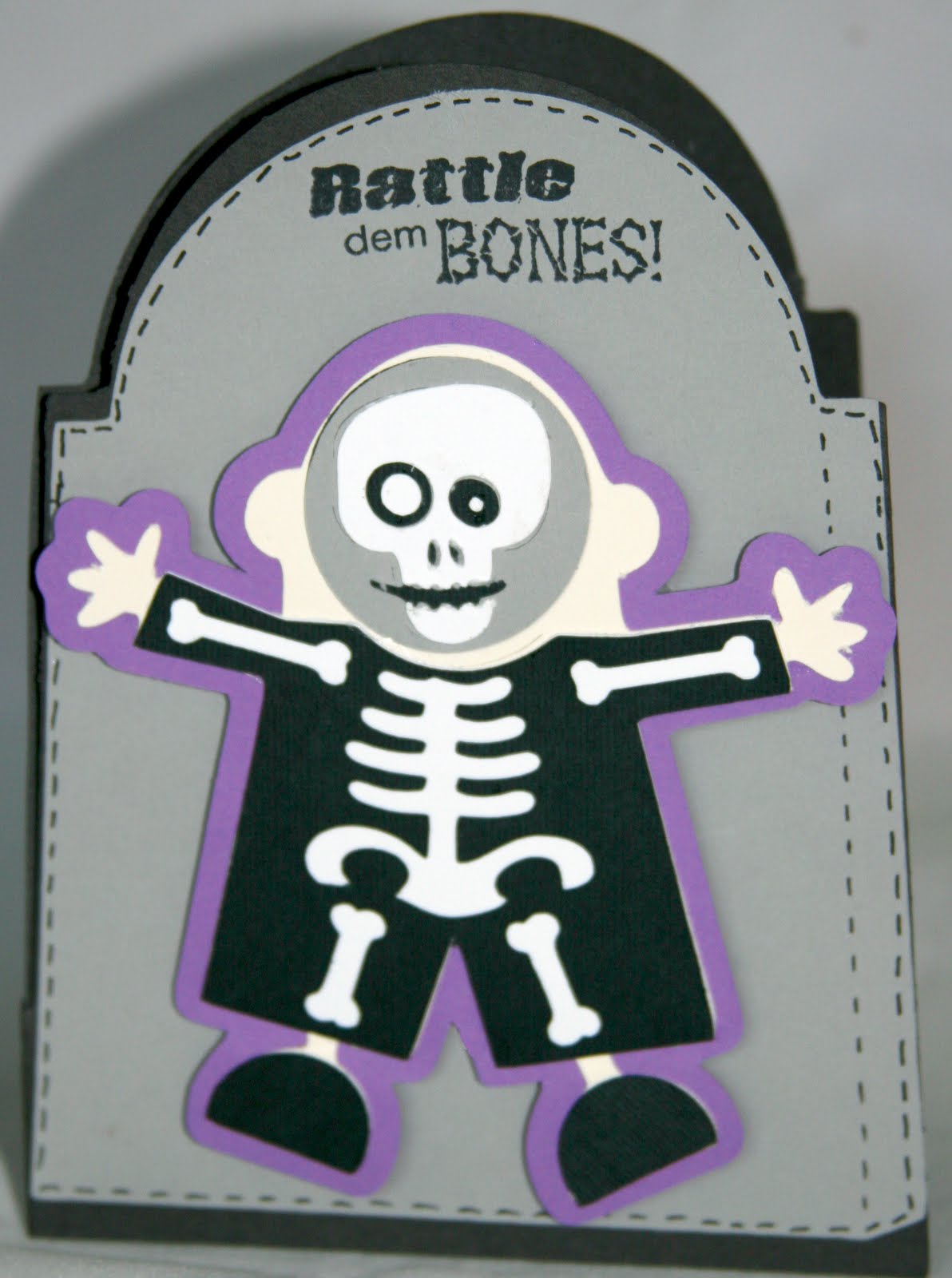 OBX Stamping & Crafting: Skeleton Card