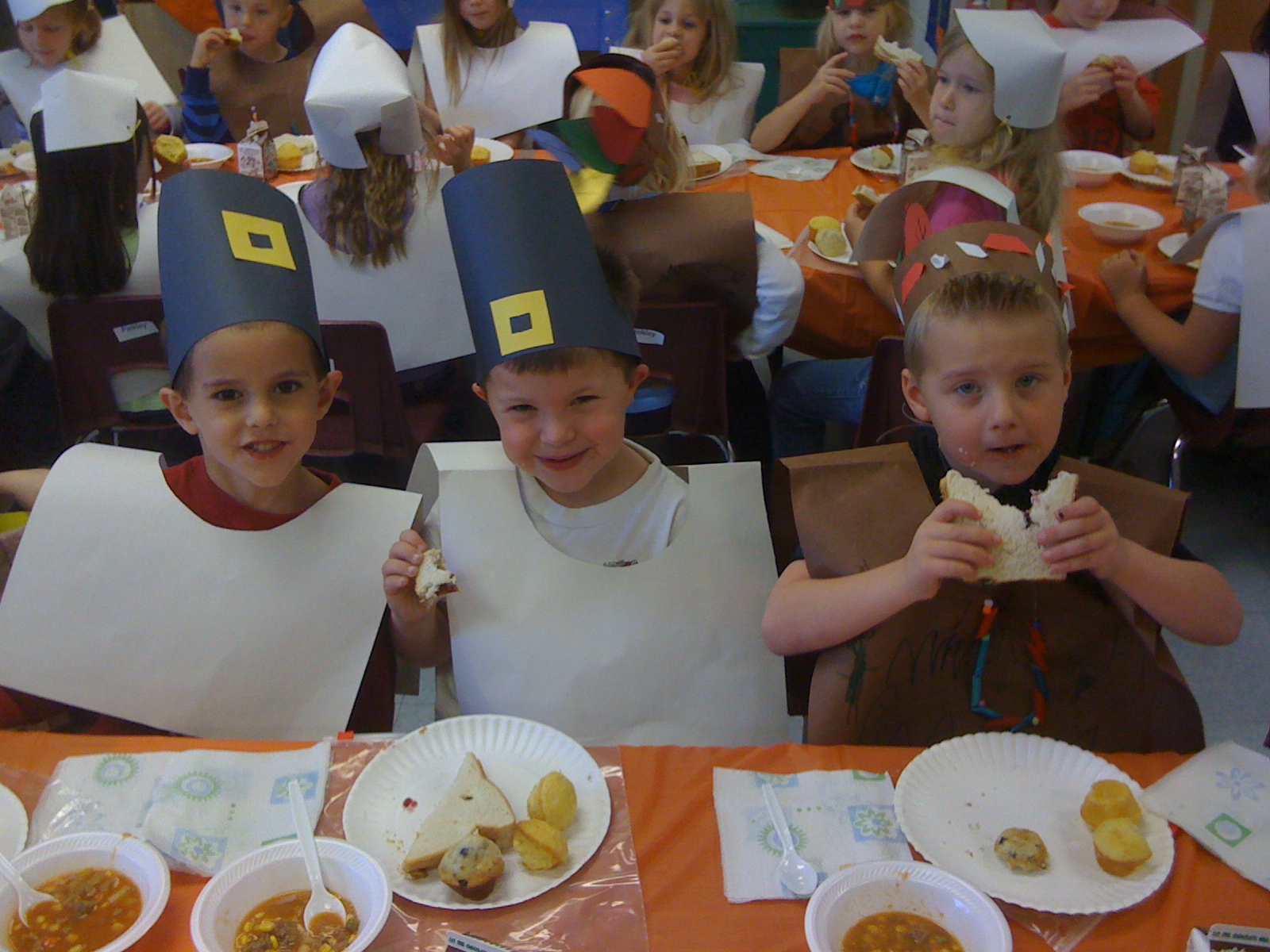 Welcome to Mrs. Tuck's Kindergarten Class: Thanksgiving Feast in Mrs ...