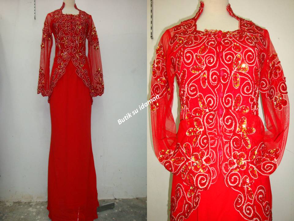 BUTIK SU IDAMAN FESYEN ENTERPRISE: baju kebaya lis baru labuchi manik ...
