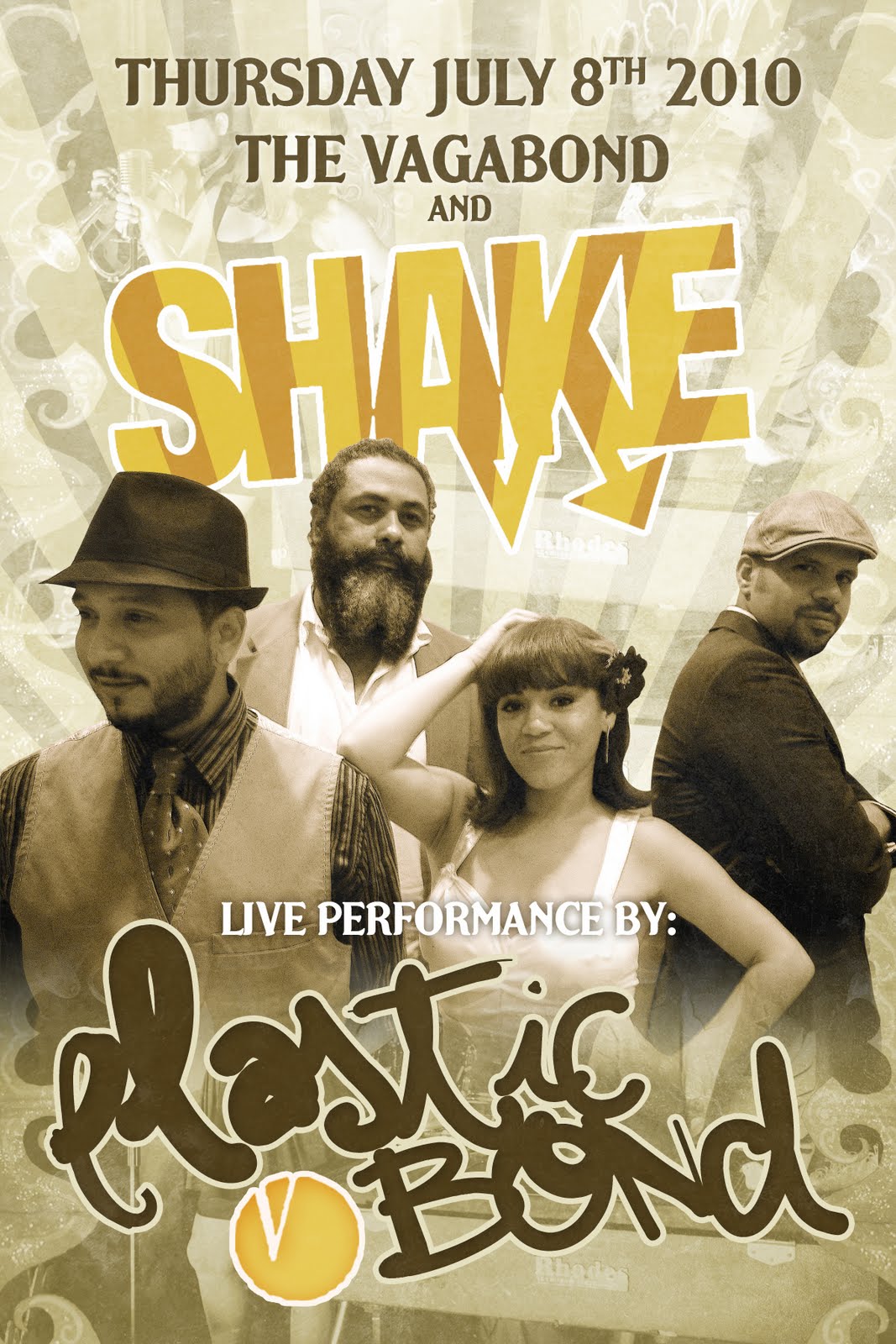 Shake 305: (((SHAKE))) presents Elastic Bond - LIVE! at the Vagabond