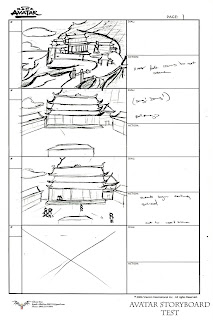 Dragon Hostile 17 Studios: Avatar the Last Airbender Storyboard Test