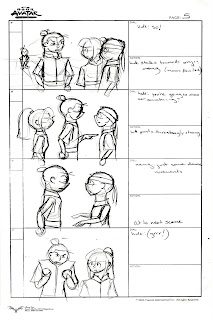 Dragon Hostile 17 Studios: Avatar the Last Airbender Storyboard Test