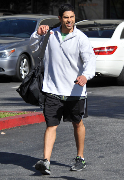 CSI MIAMI Hotty Adam Rodriguez Works It Out | Media Crumbs