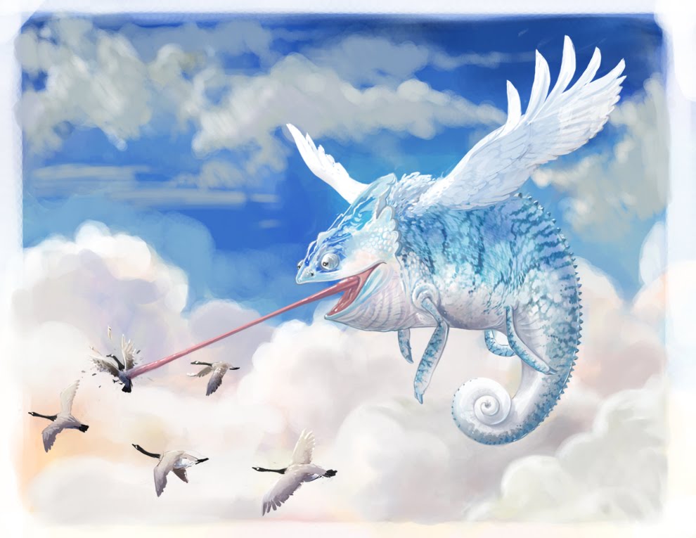 SydWiki!: Giant Flying Chameleon