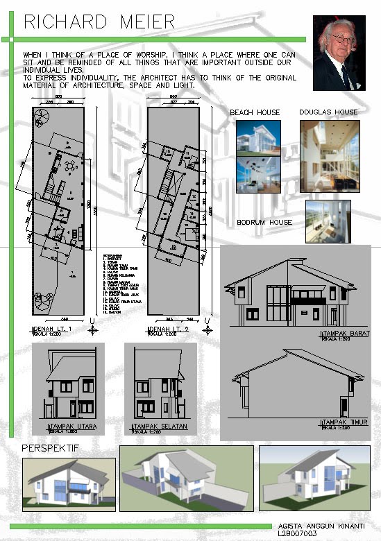 Contoh Poster Desain Arsitektur