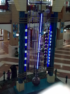 Technology: Hydraulic clock at Souk al sharq