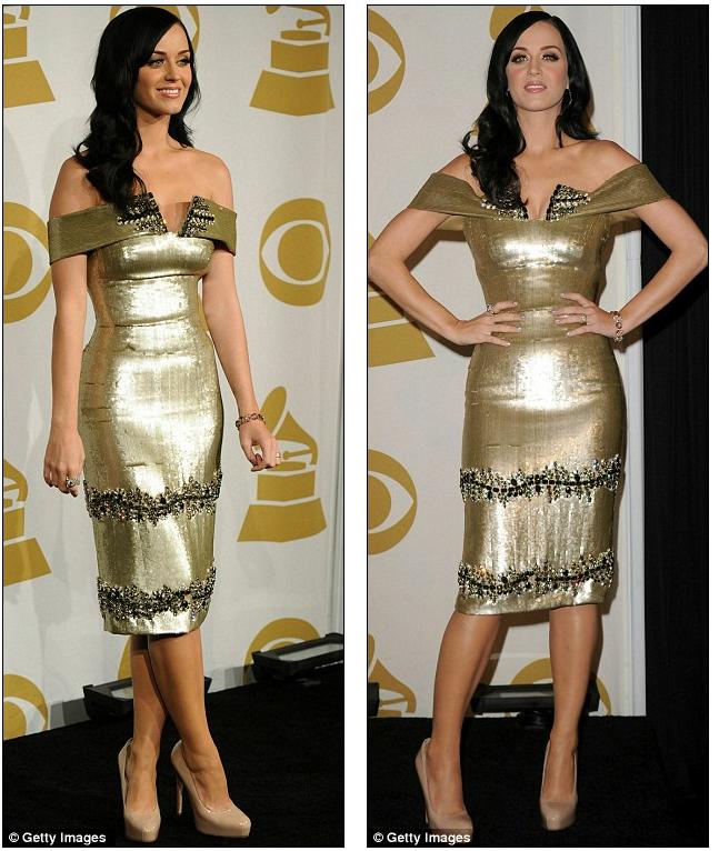 Galleries Magazine: Katy Perry is the golden girl with four Grammy ...