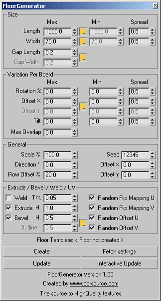 How to install floor generator 2.0 - vmlopas