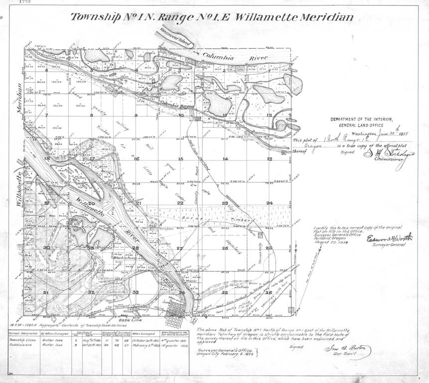 How can I find the Oregon tract of land disputed in Pennoyer v. Neff ...