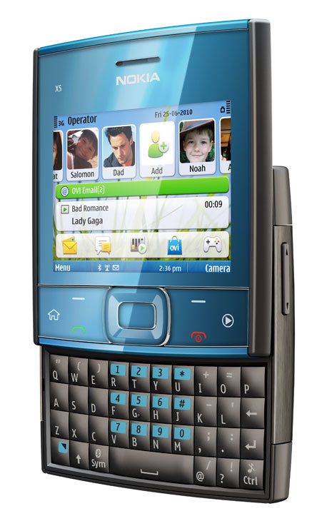nokia c3 blue black
