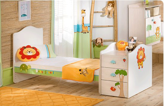 Ιδέες για το παιδικό δωμάτιο: Big Baby Safari