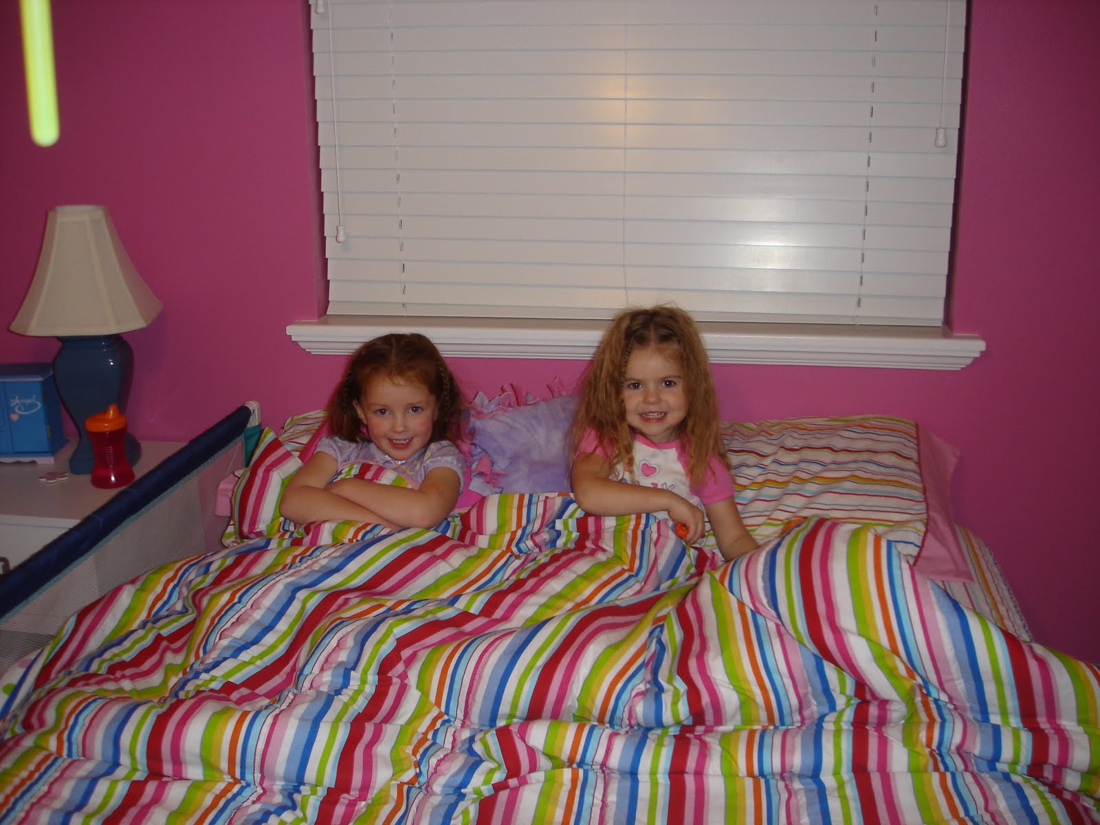 The Milligan Blog: Brielle and Taeya Sleepover... kindof...
