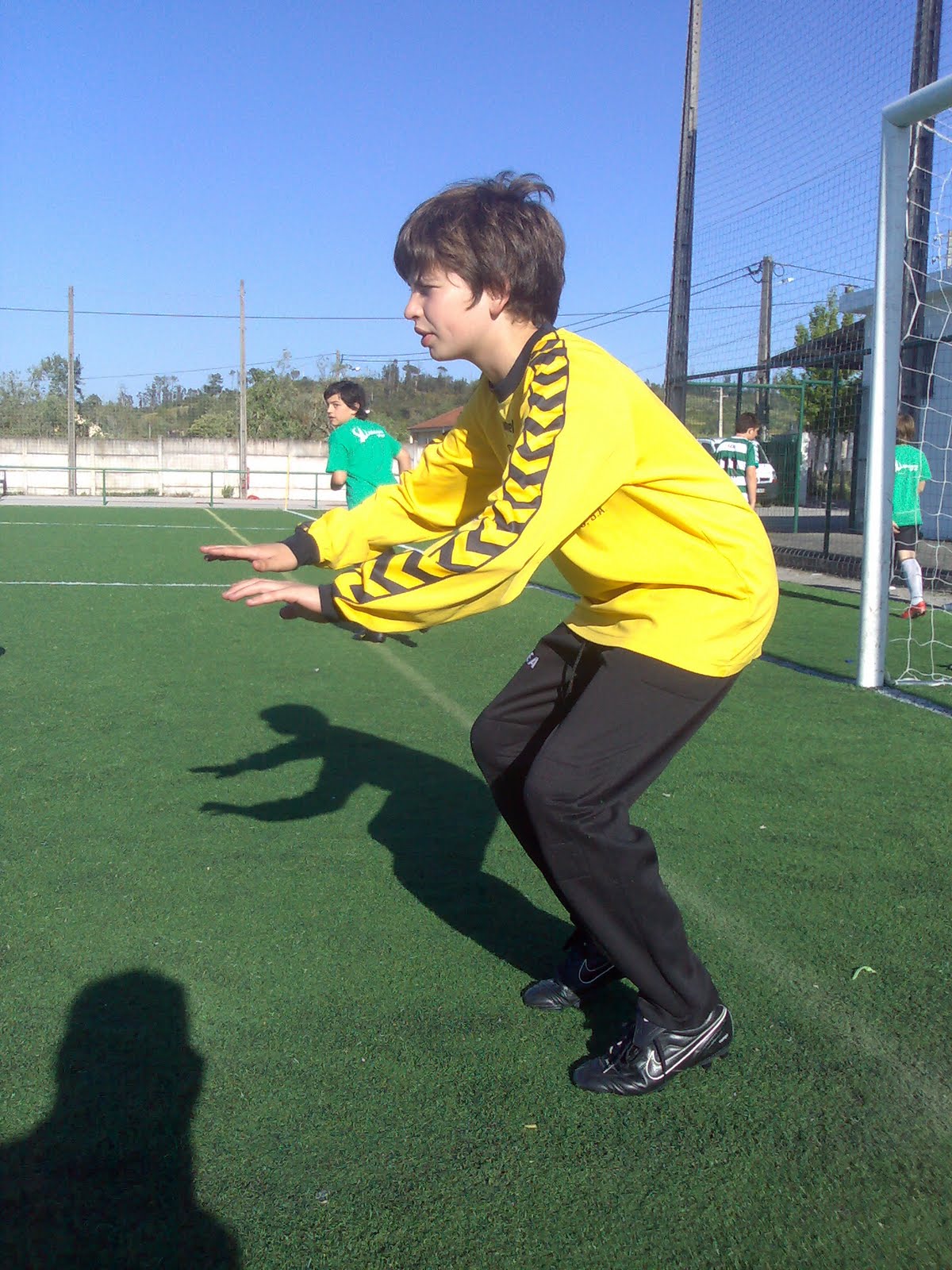 Escola Guarda-Redes Numero Um: Posição Básica do Guarda-Redes