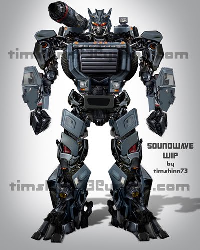 mundo transformer: Soundwave.