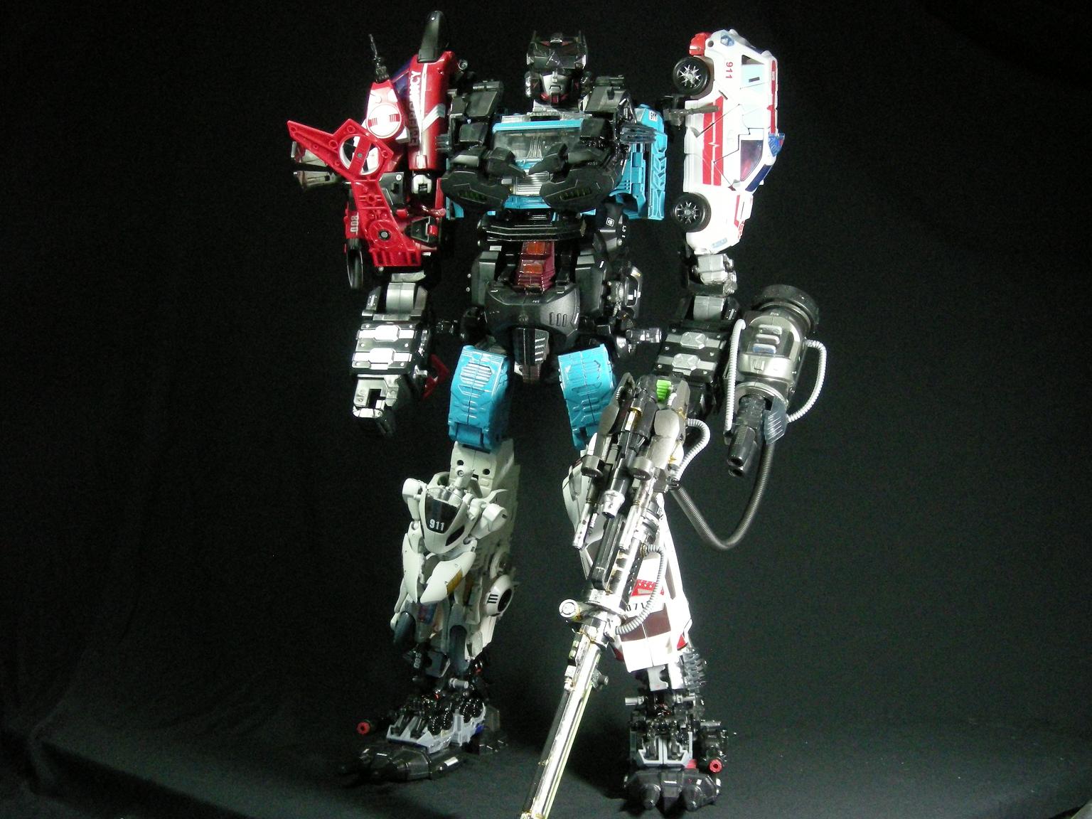 mundo transformer: Custom Defensor.