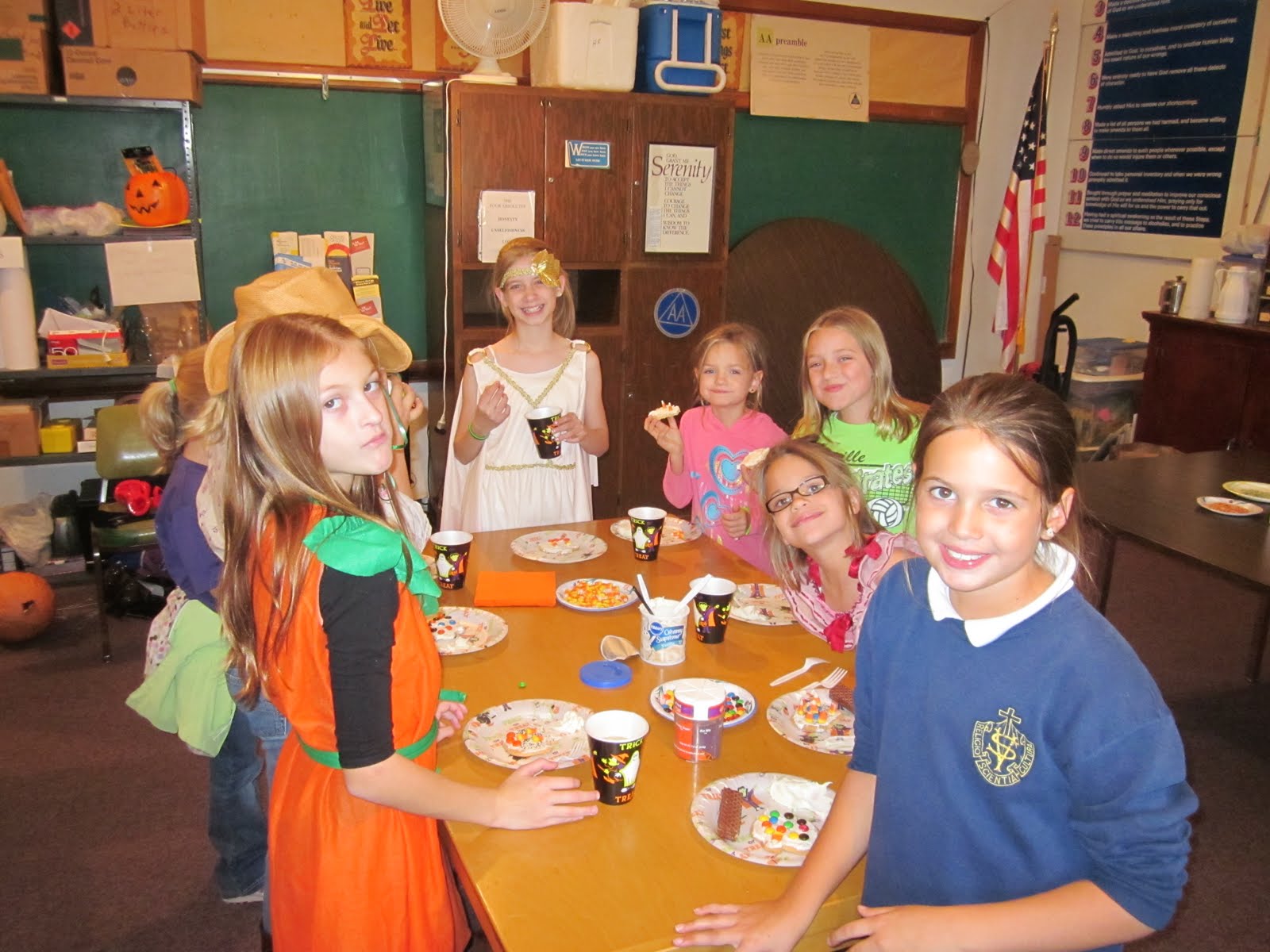 Volleyball Star: Girl Scout Halloween Party