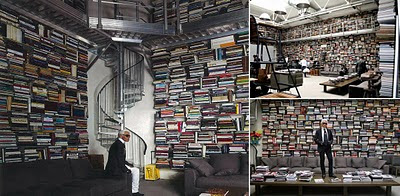 Poise & Vogue: Karl Lagerfeld's library