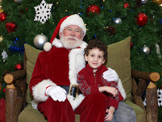 Logan Destine: Visit with Santa 2010