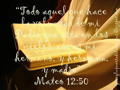 YO SOY EL BUEN PASTOR: Mateo 12:50