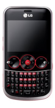 LG GW300 ETNA 2 Red Mobile Phone on Orange PAYG