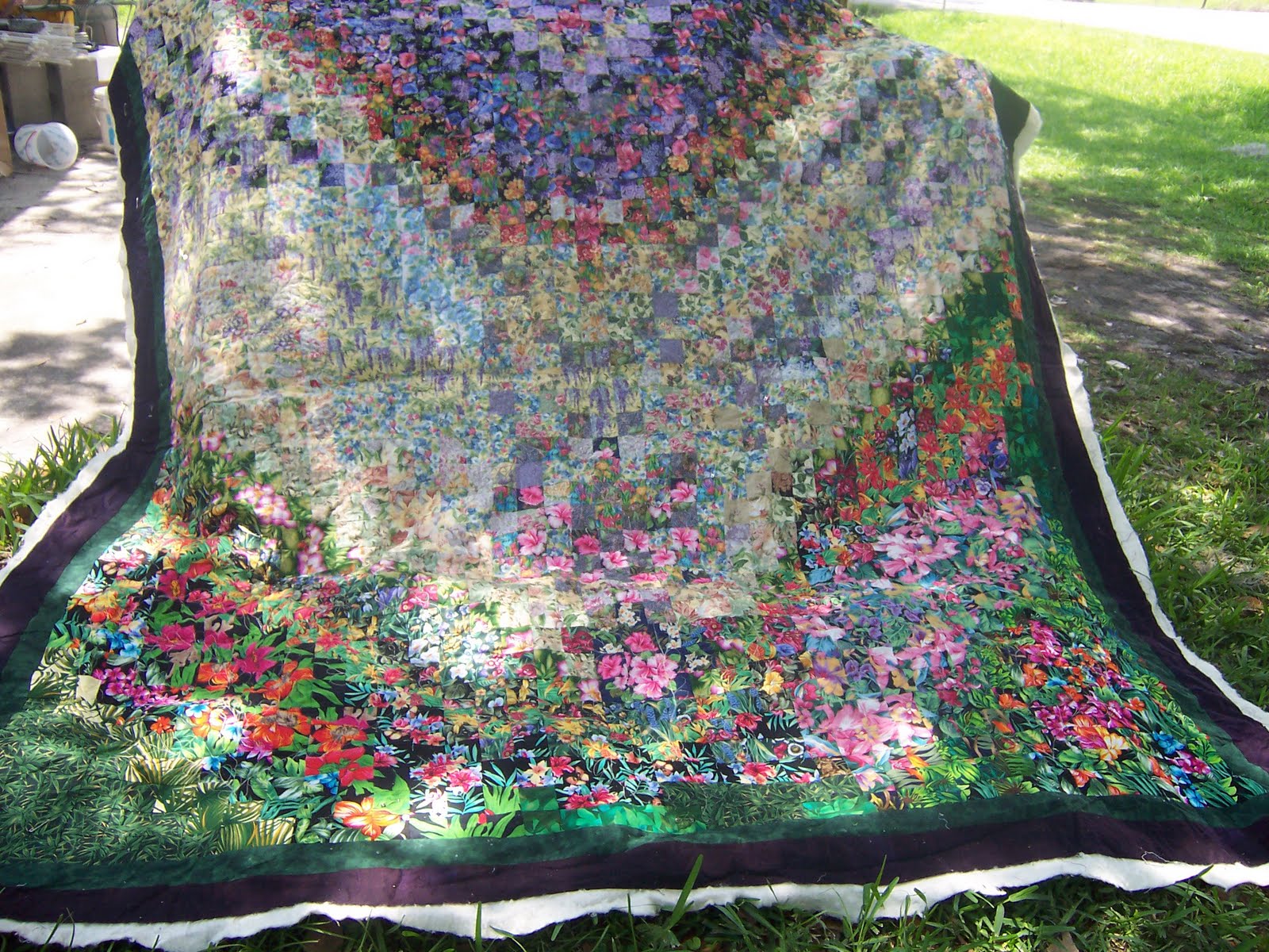 Quilts and Art by Cheryl: Water Color Quilt