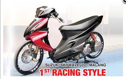[Ukie_Create]: Suzuki Skywave RACING STYLE