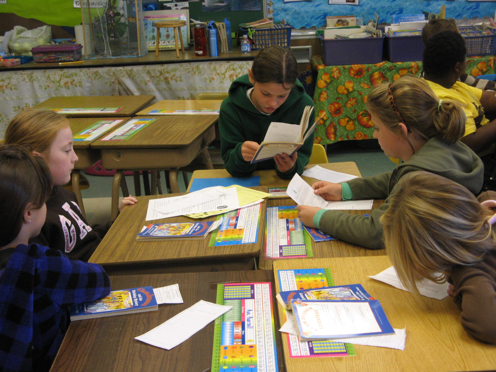 Mrs. Rathbone's Third Grade Class: Literature Circles in Reading