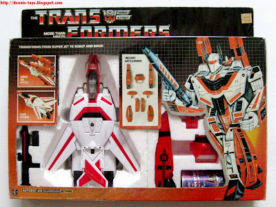 Dennis-Toys: G1 Jetfire ~ Complete & White