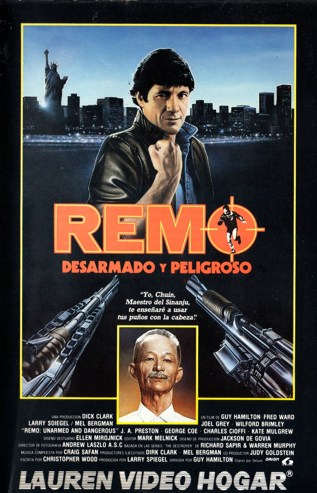 cinefagia80: película: Remo, desarmado y peligroso