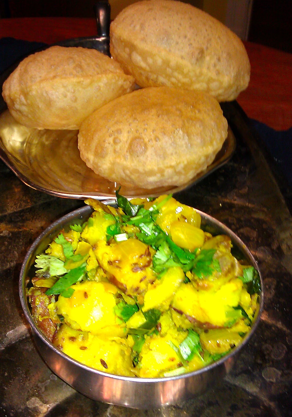 Poori Bhaji • Holy Cow! Vegan Recipes