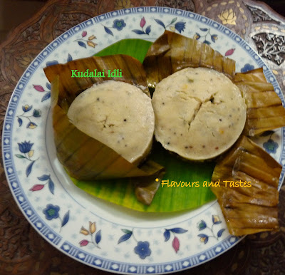 Flavours and Tastes: Kudalai Idli