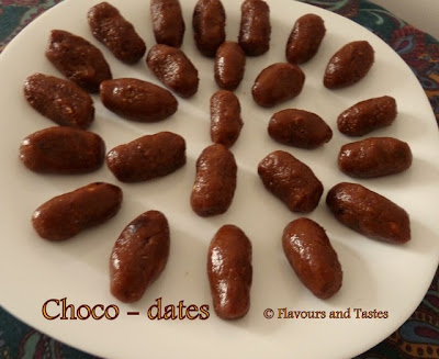 Flavours and Tastes: Choco-dates