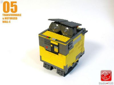 Transformable LEGO Wall*E by Gyuta