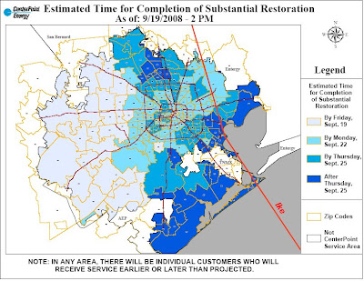 Group News Blog: Hurricane Ike: Eight Days Later
