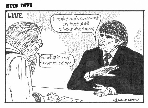 DEEP DIVE cARToons by Mike Green: 366. Larry King Retires: A Deep Dive ...