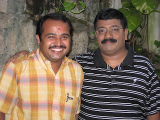 reghupathi's fotos: With Music Director SARATH