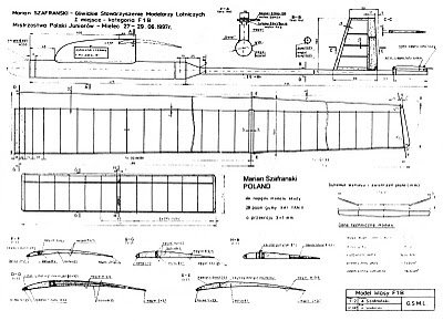 Volar Librememente Free Flight Rubber Models: F1B de Marian Szafranski ...