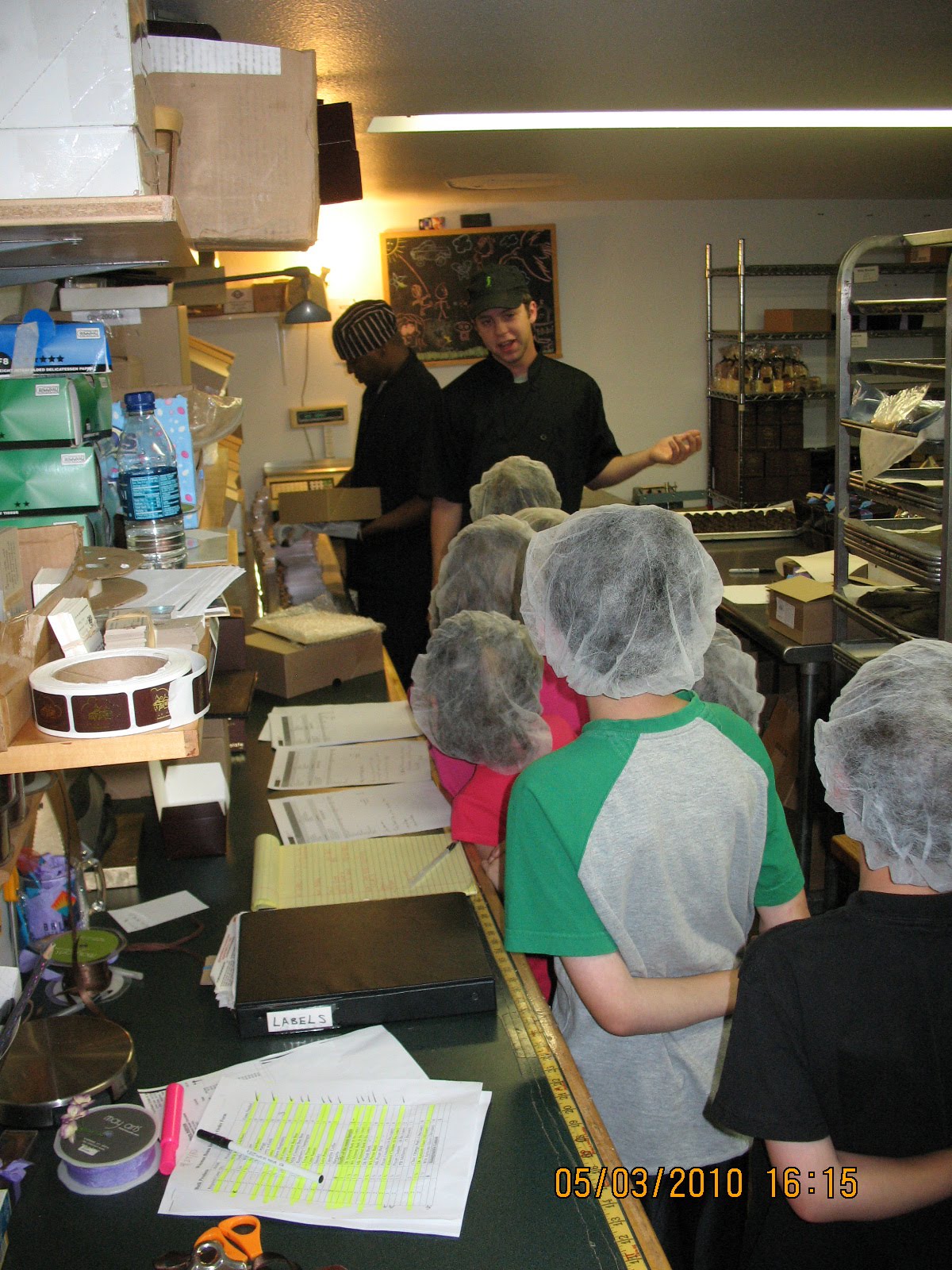 4EVER BLESSED: McLean Party of Eight: Girl Scout Chocolate Studio Tour