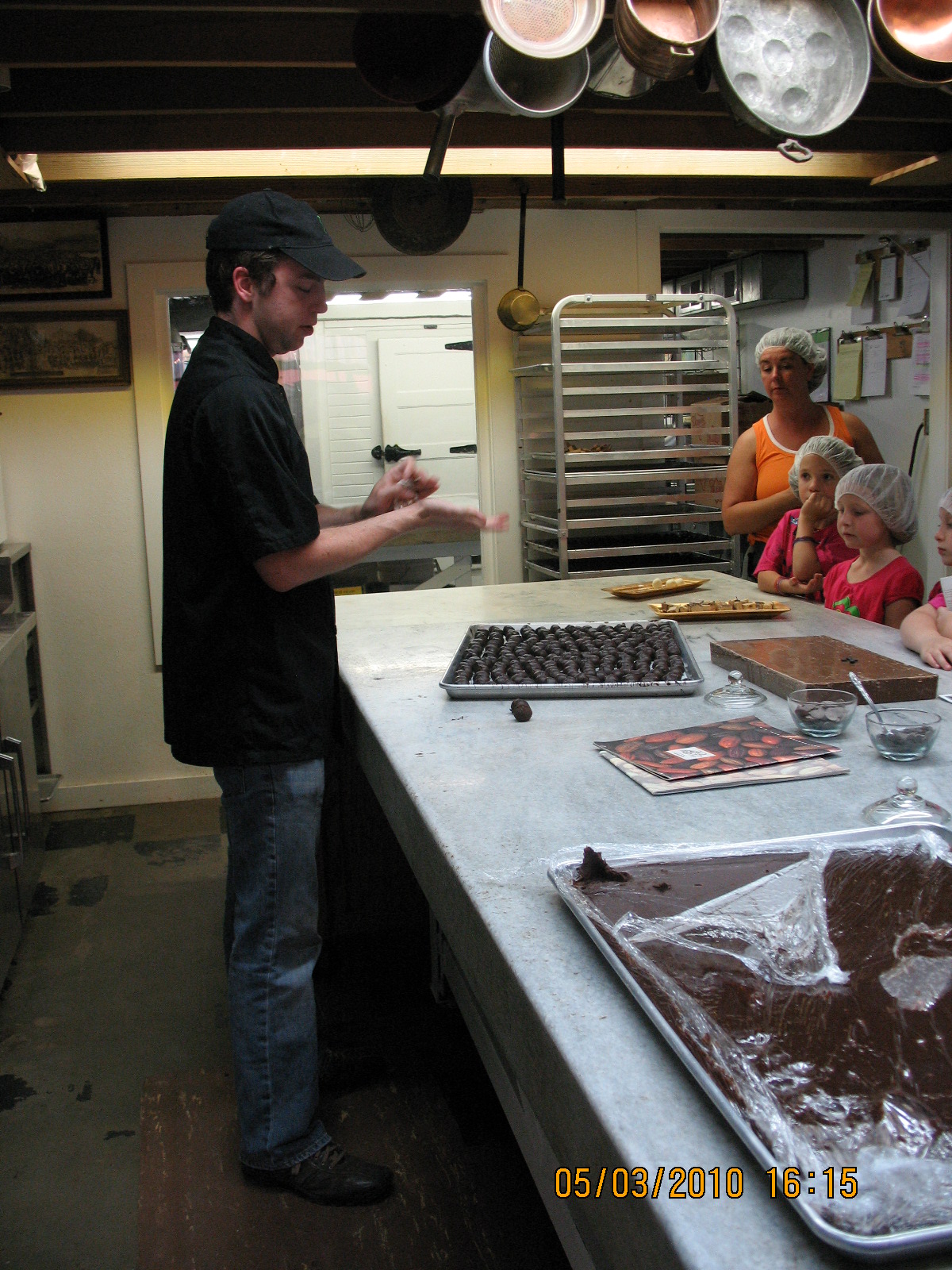 4EVER BLESSED: McLean Party of Eight: Girl Scout Chocolate Studio Tour