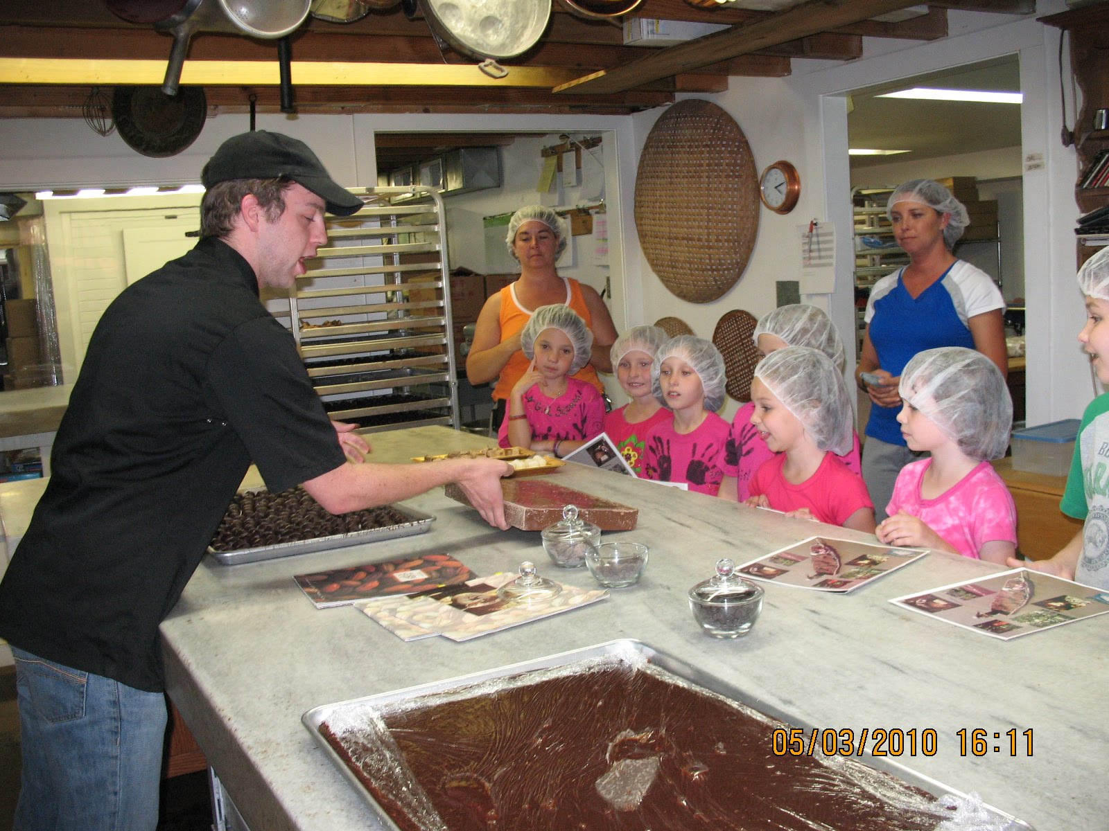4EVER BLESSED: McLean Party of Eight: Girl Scout Chocolate Studio Tour