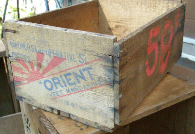 The Salvage Studio: Boxes, B.C. (before cardboard)