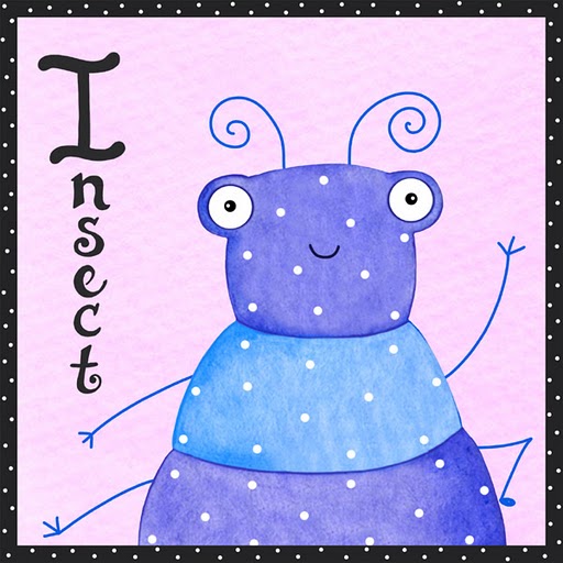 FICHAS CON PALABRAS EN INGLÉS PARA APRENDER EL IDIOMA - INSECT (INSECTO ...