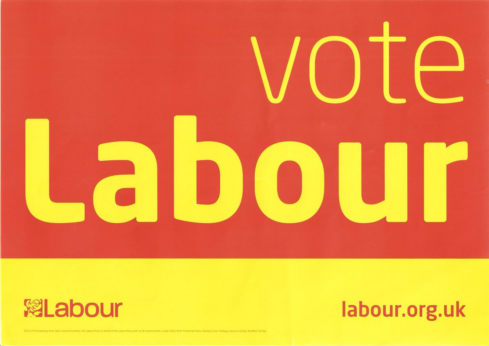 John's Labour blog: Vote Labour!