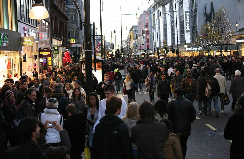 Visit England: Oxford Street Shops