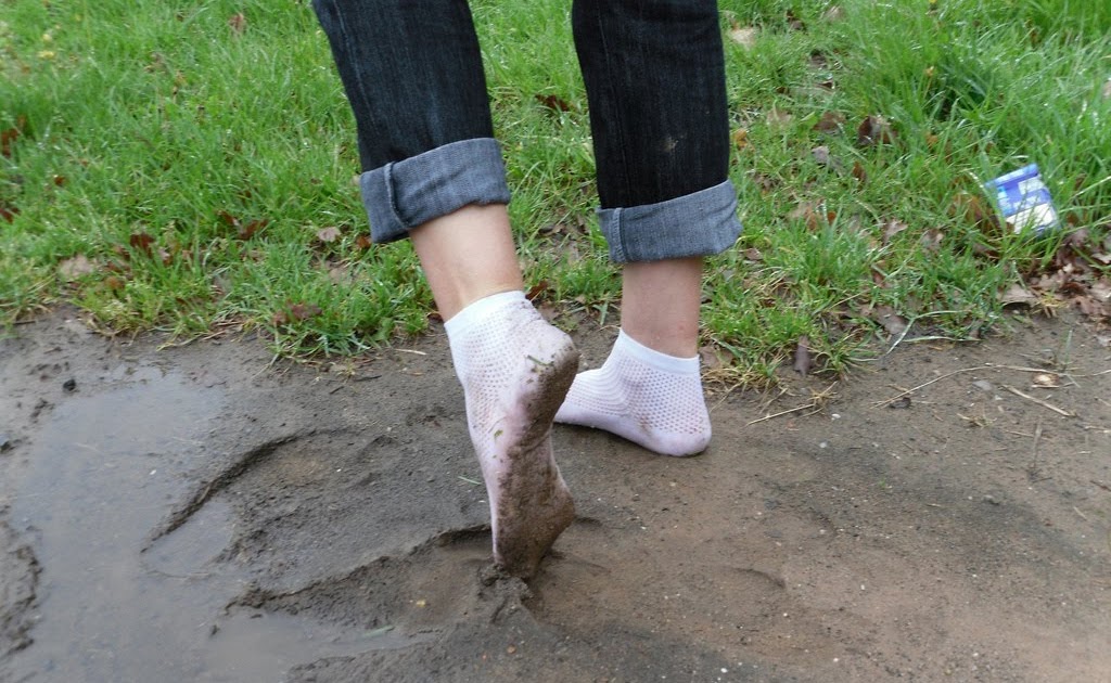 The White Socks Collection Project: In white socks in the park