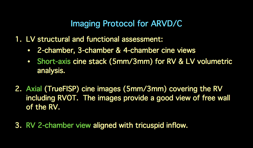 MRI BLOG: Arrhythmogenic Right Ventricular Dysplasia/Cardiomyopathy ...