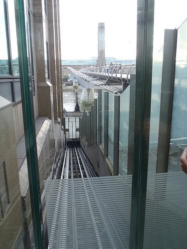 Tired of London, Tired of Life: Ride the London Millennium Funicular