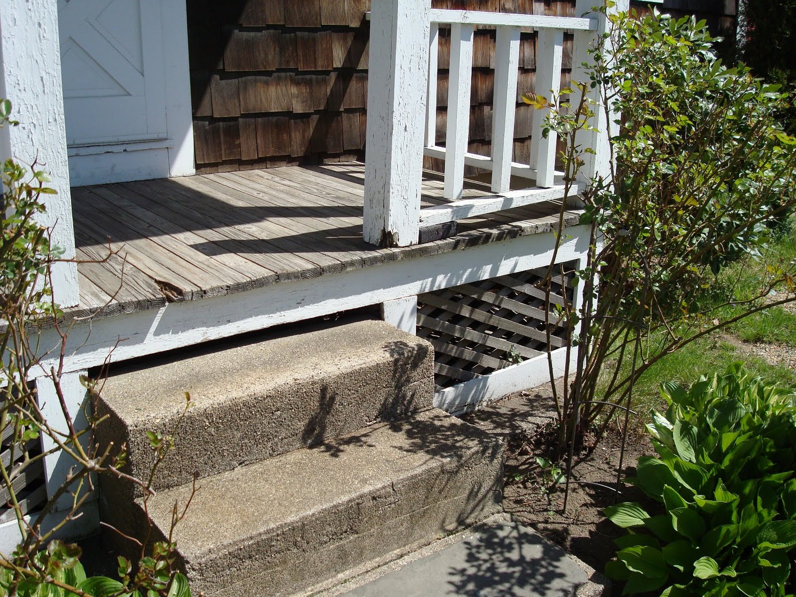 Hawkins House: Entry Porch Rescue, Part I: What Damage Hath Water Wrought